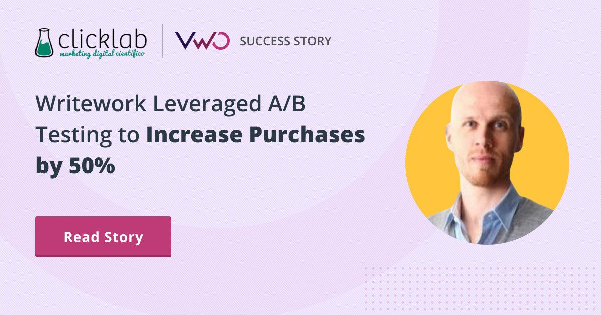 WriteWork Increased Purchases By 50% | VWO Success Stories