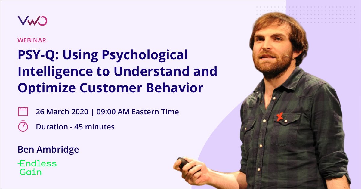Use Psychology To Optimize Consumer Behavior | VWO Webinars