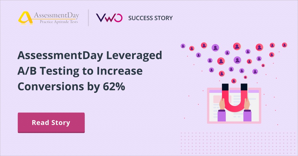 AssessmentDay Increased Conversions By 62% | VWO Success Stories