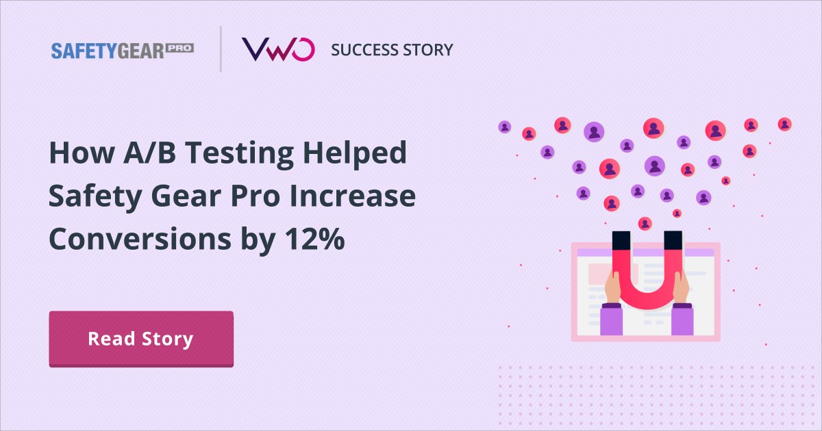 Safety Gear Pro Increased Conversions by 12% | VWO Success Stories