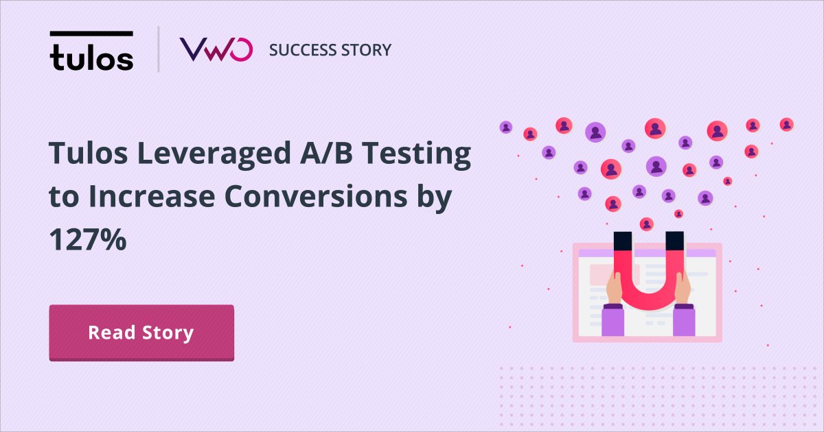 Tulos Increased Conversions By 127% | VWO Success Stories