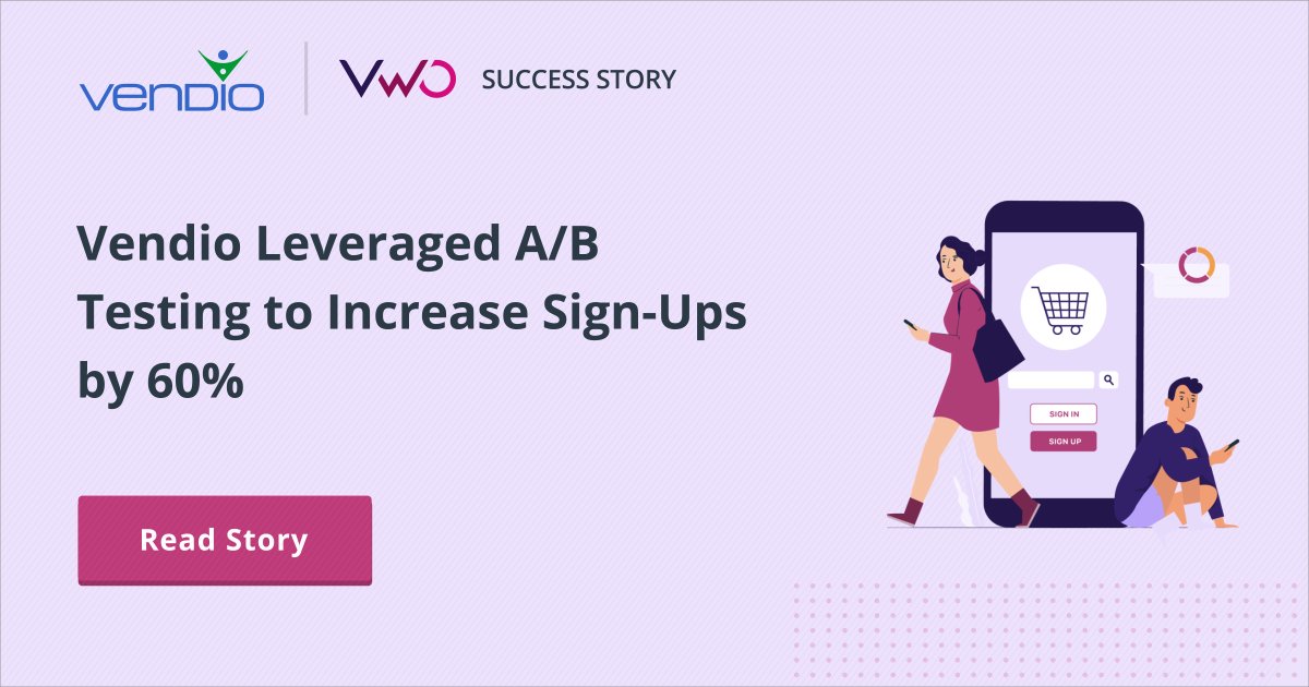 Vendio Used VWO Testing To Increase Sign-ups By 60% | VWO Success Stories