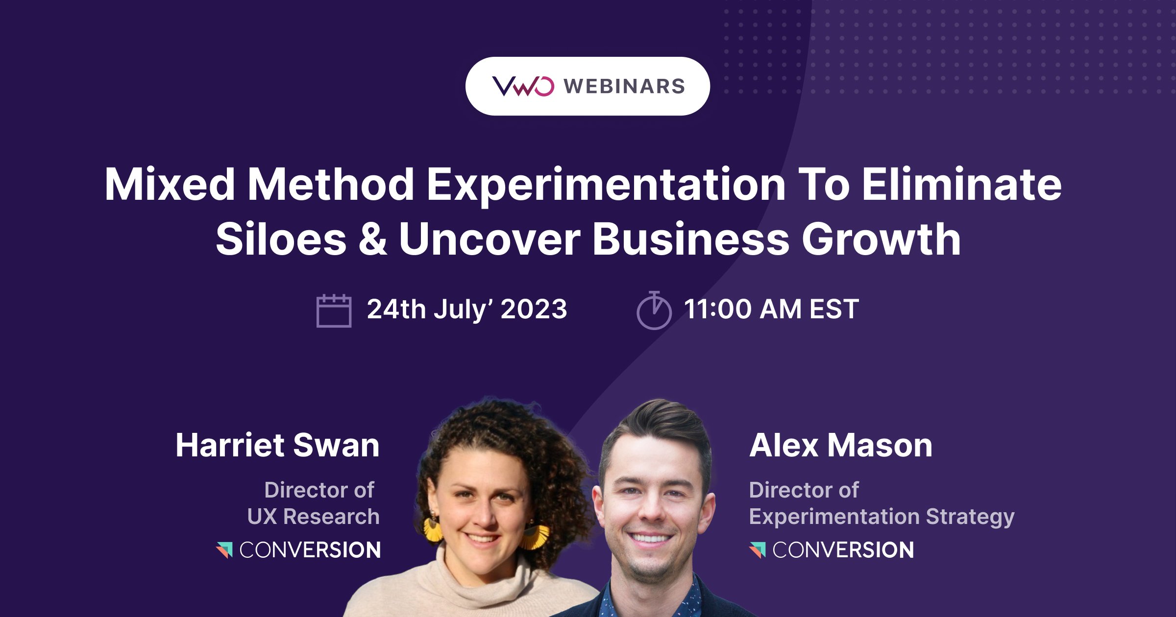 Mixed Method Experimentation | VWO Webinars