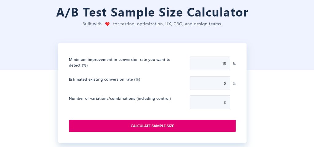 Sample Size | VWO