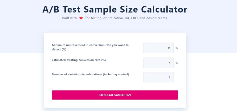 Sample Size | VWO