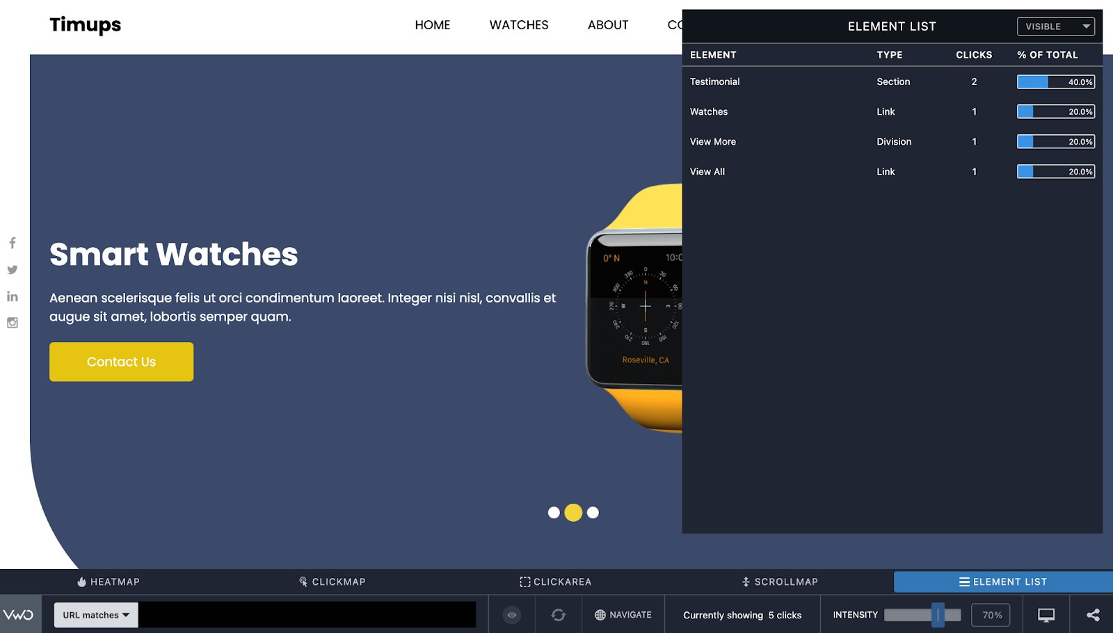 Dynamic Heatmap | VWO