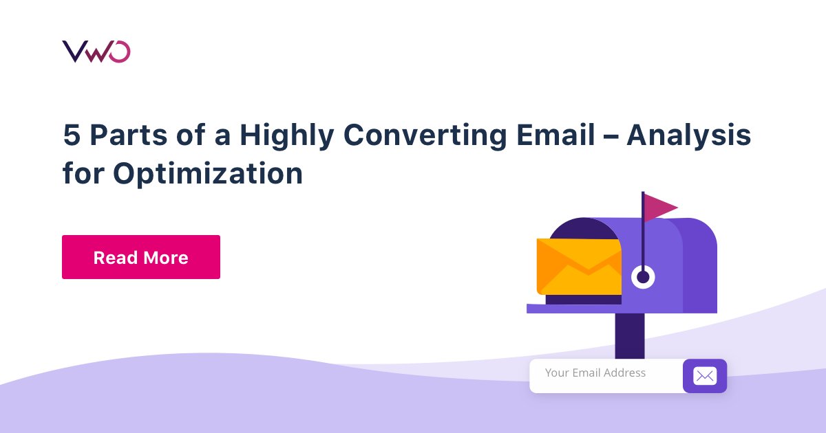 5 Components of a Highly Converting Email | VWO