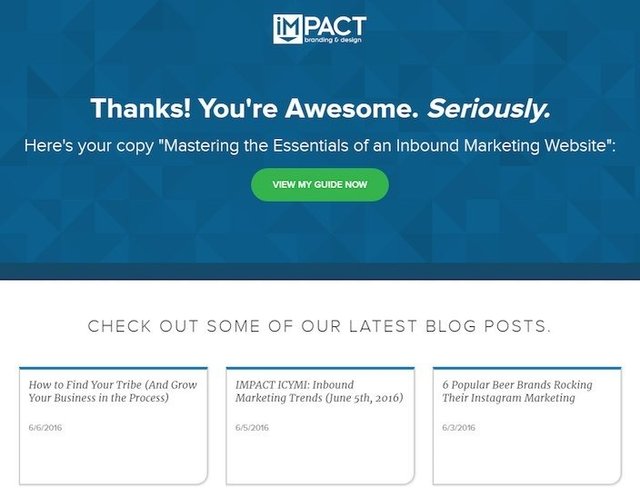7 Best Thank You Page Examples To Boost Visitor Experience