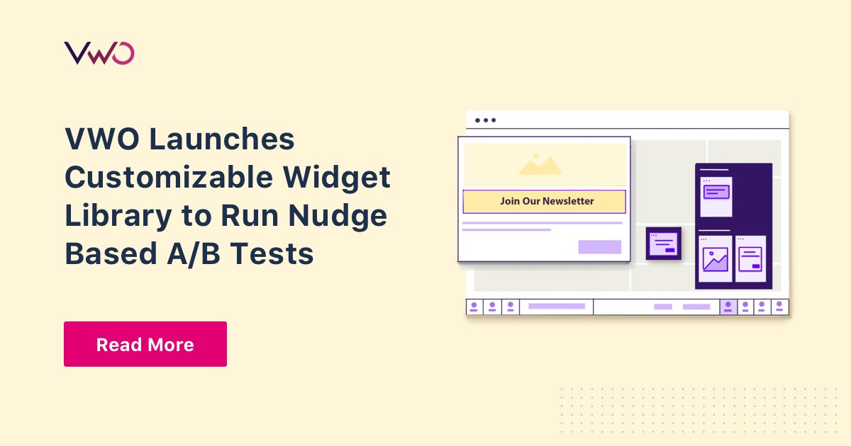 VWO Launches Customizable Widget Library