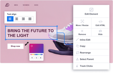 Optimize Your Website with No Code Visual Website Editor | VWO
