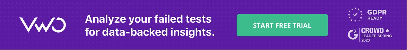 How To Leverage & Learn From Bad A/B Test Results | VWO