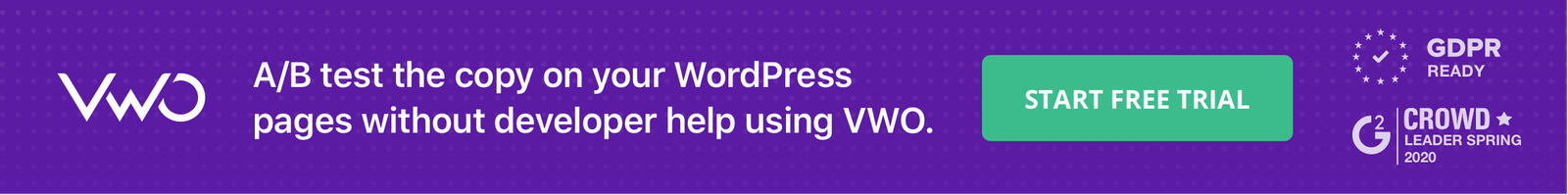 Wordpress A/B Testing | A/B Testing Wordpress Plugin - VWO