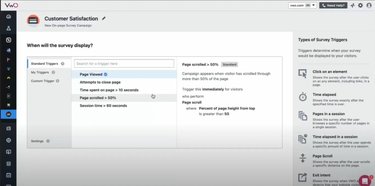 On-Page Surveys: Unravel Advanced Features with VWO | VWO