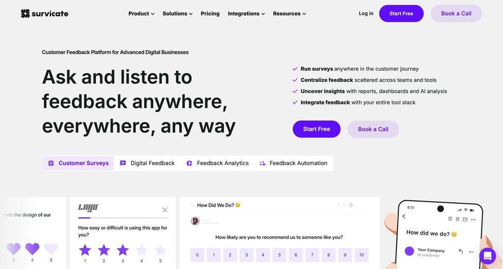 Top 12 In-App Feedback Tools: Features, Pricing & More | VWO