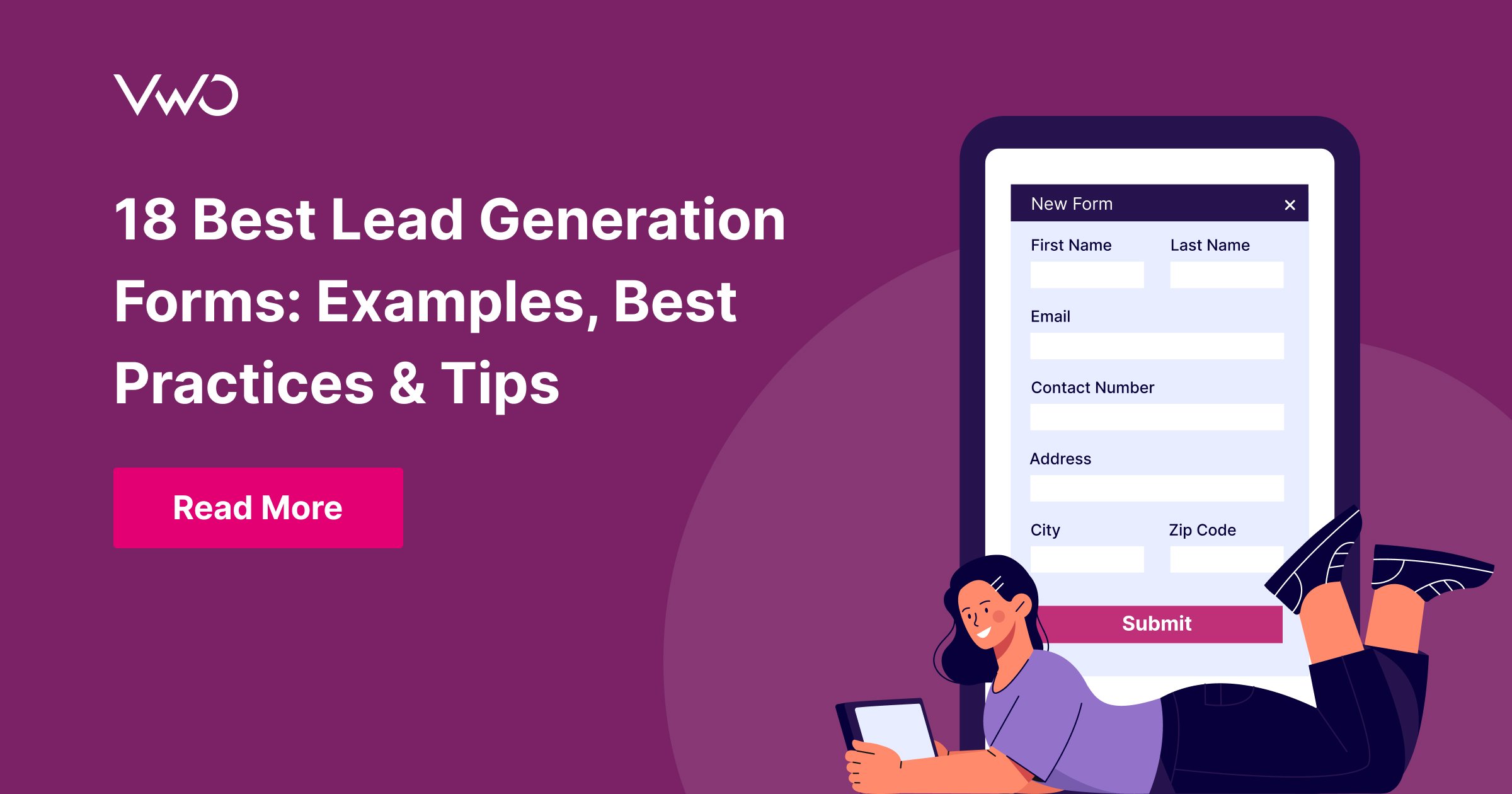 18 Lead Generation Forms: Examples & Best Practices | VWO