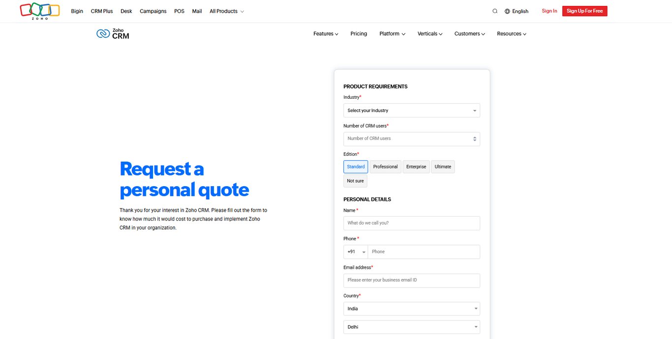 12 Website Form Examples That Improve User Interaction | VWO