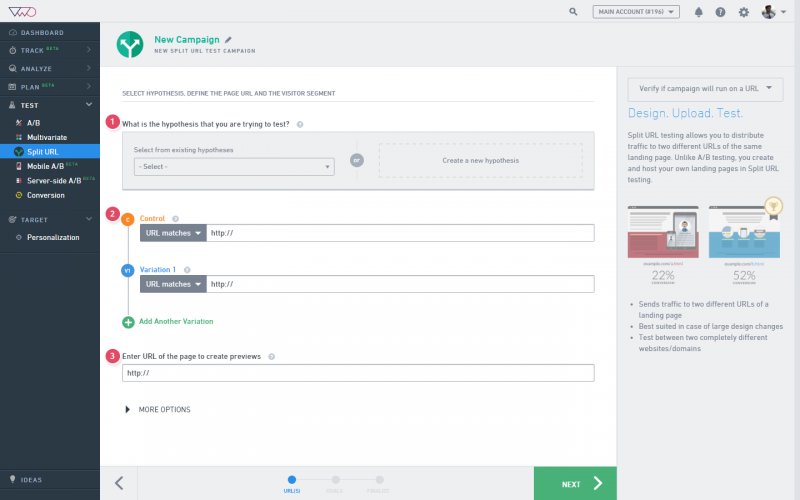 How to Create a Split URL Test - Knowledge Base How to Create a Split URL Test - Knowledge Base